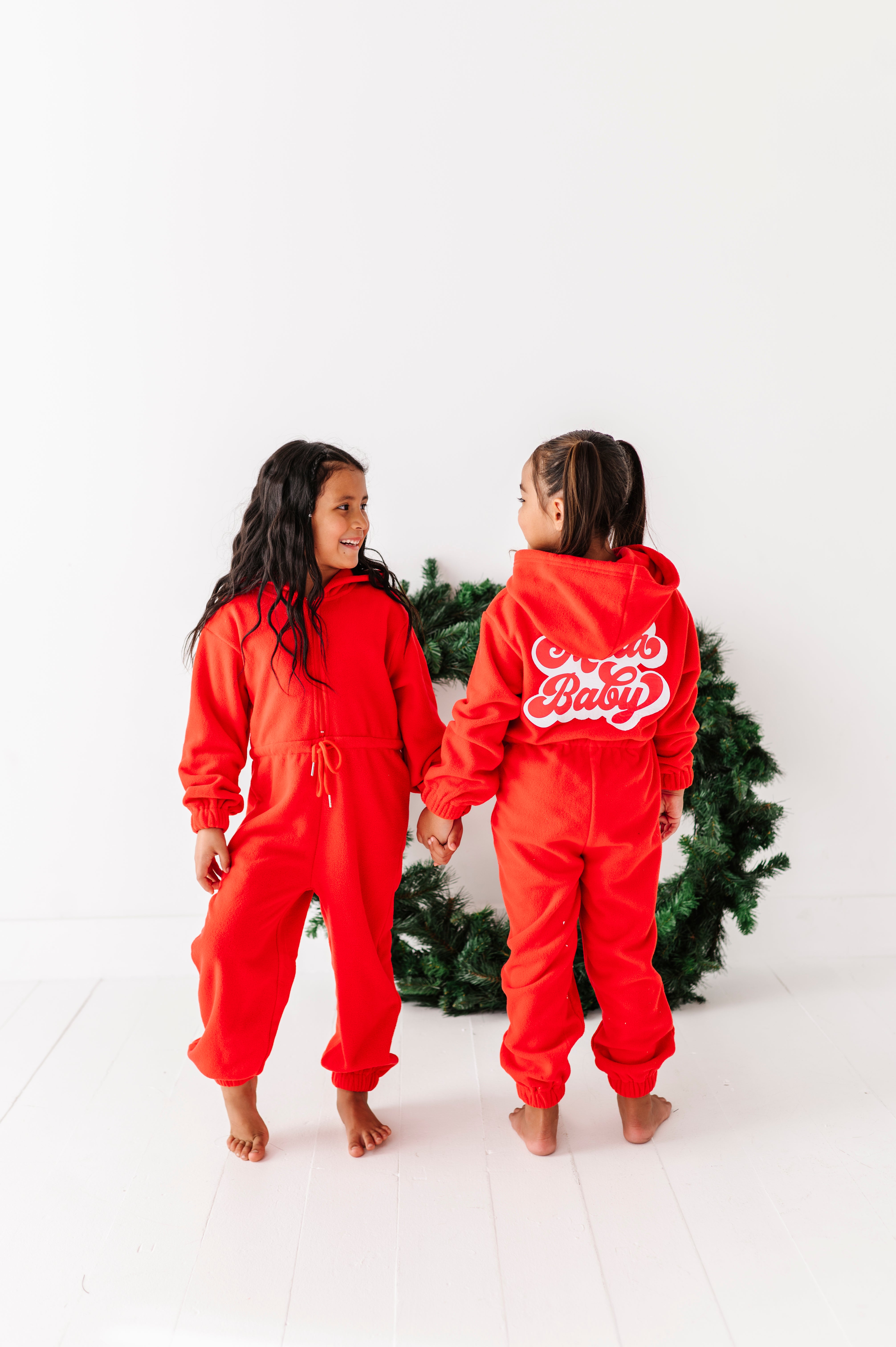 Red Santa Baby jump suit – Fancy Shmancy Baby